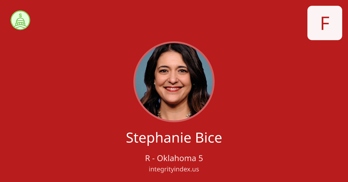 Stephanie Bice - Integrity Index